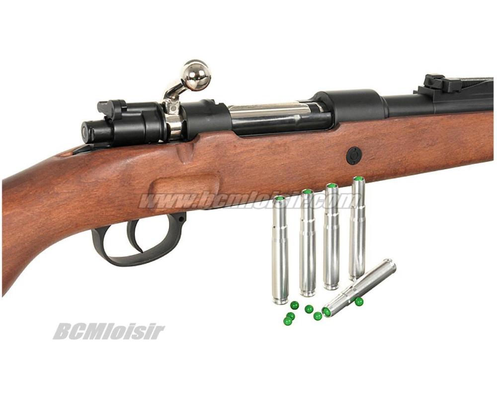 Kar 98 K Sniper Full Metal et Bois Veritable Spring avec Ejection de Douilles